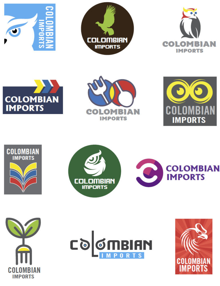Colombian Imports Logo Design – Allegro Design